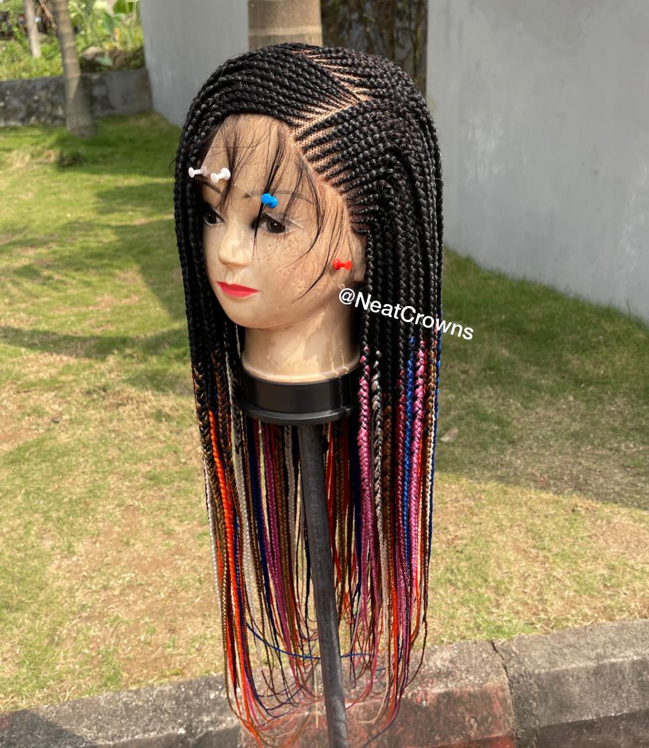 Corn Row Wig