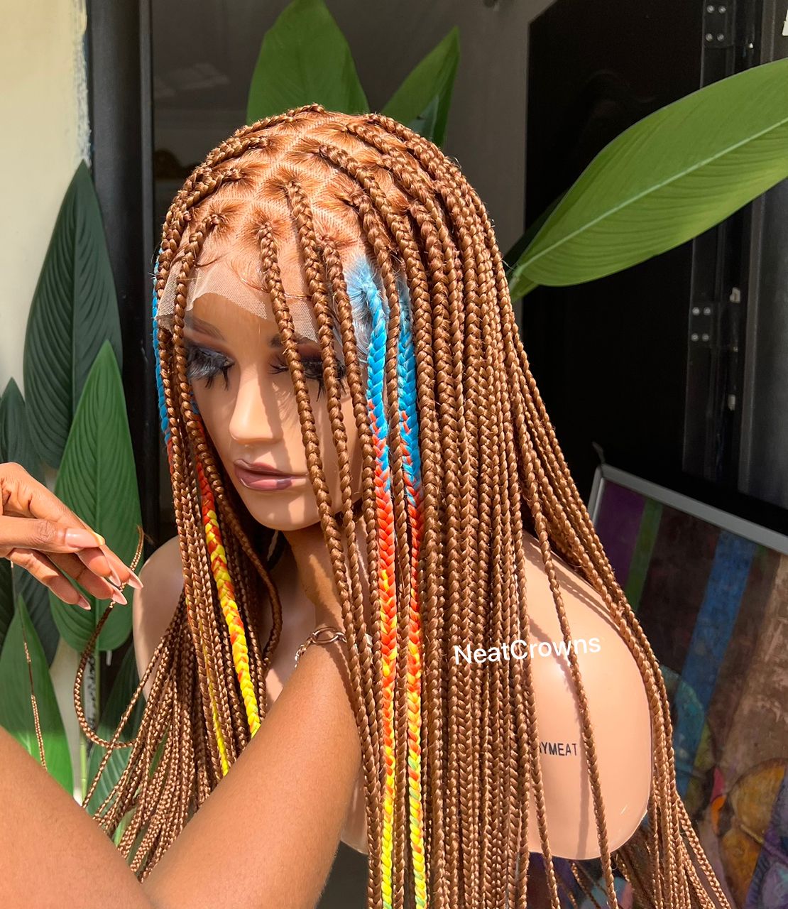 Auburn Candy Knotless wig – NeatCrowns