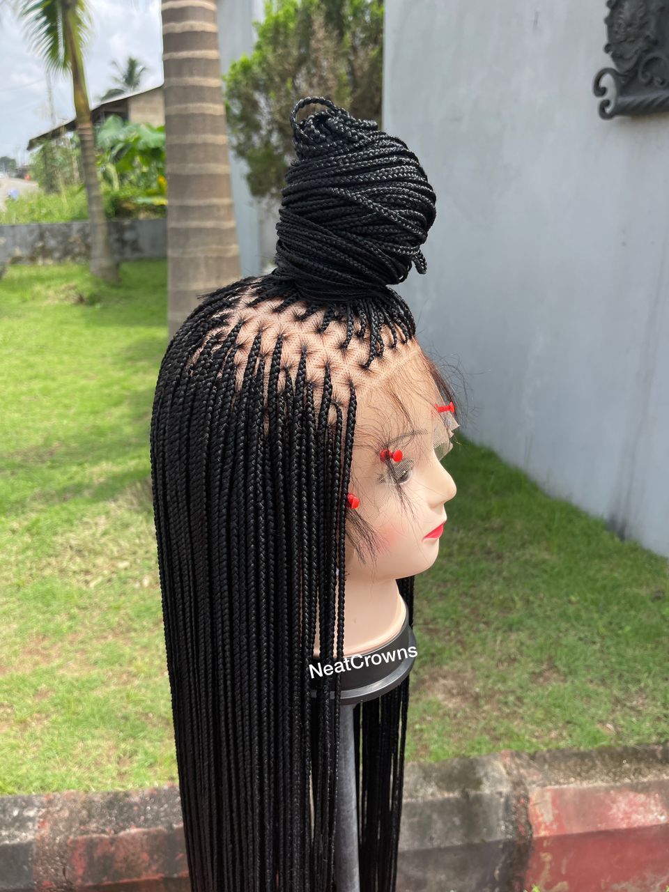 22 inches micro Knotless ready to ship full lace wig – NeatCrowns