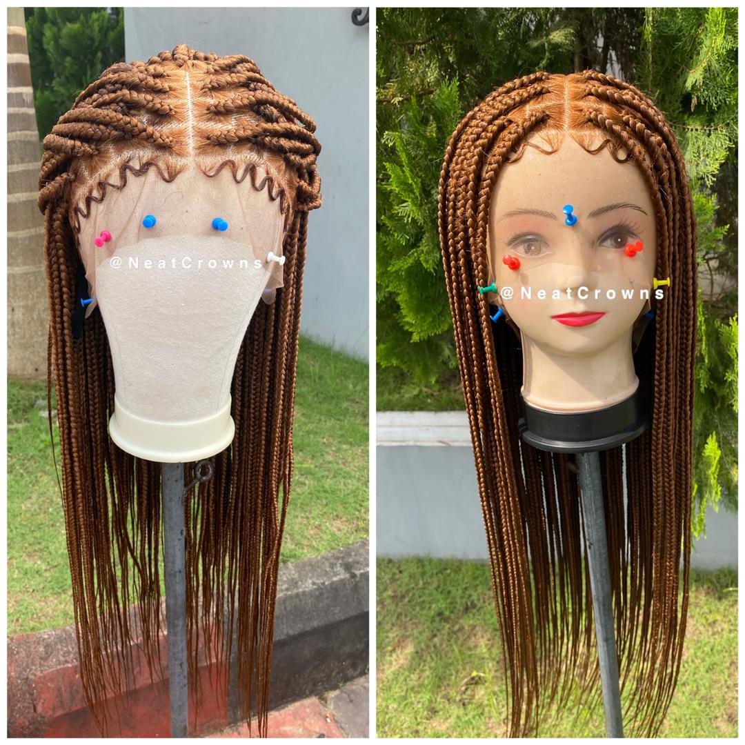 Ginger Knotless Braids – NeatCrowns