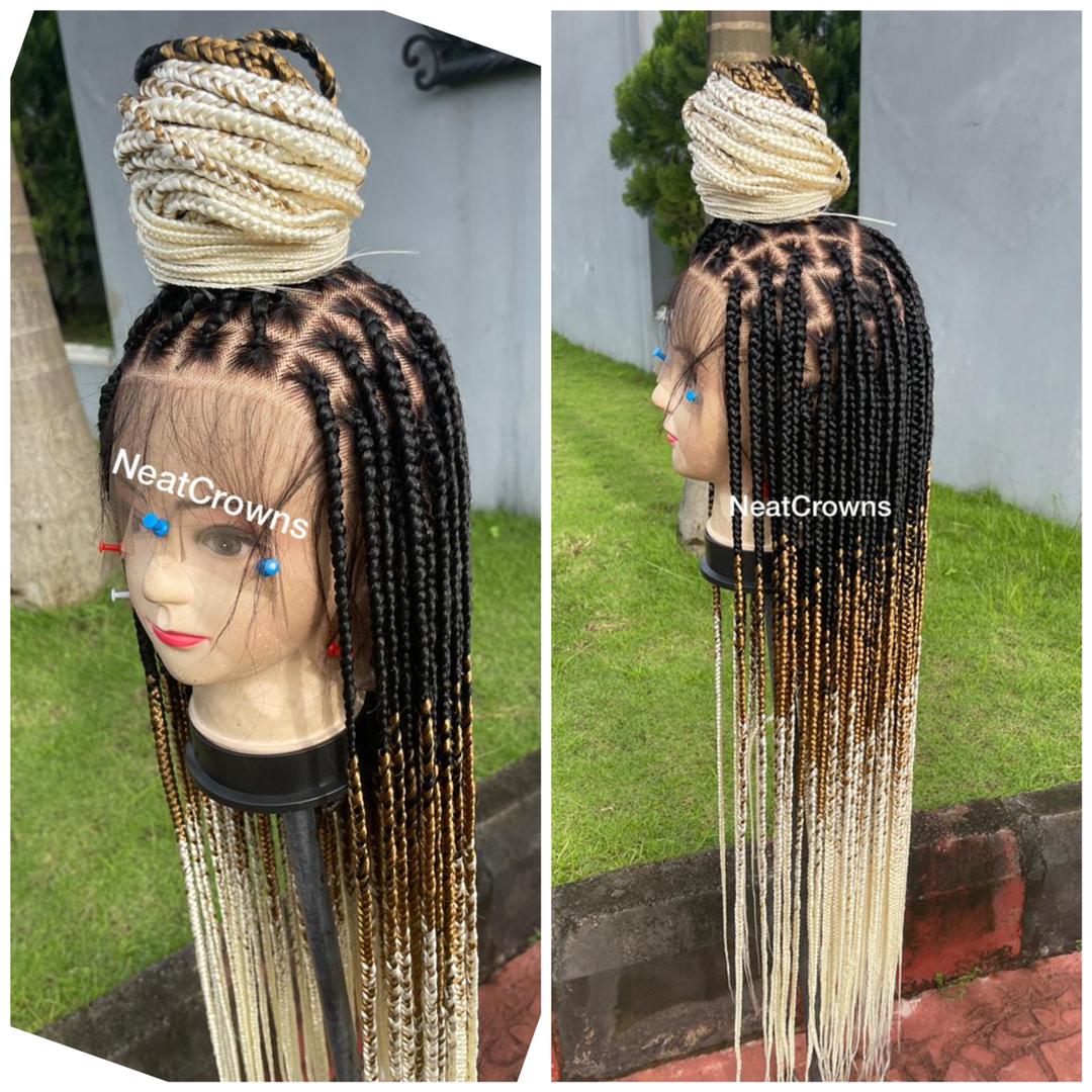 Knotless Box Braids Wig – NeatCrowns